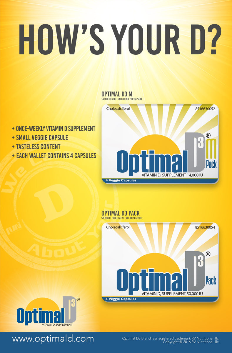 OPTIMAL D3® 50,000IU – RV Nutritional LLC