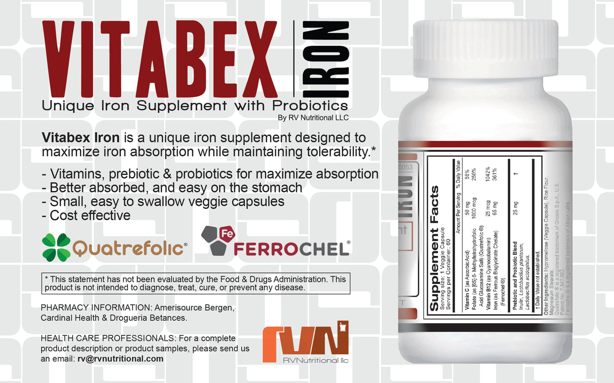 VITABEX™IRON – RV Nutritional LLC